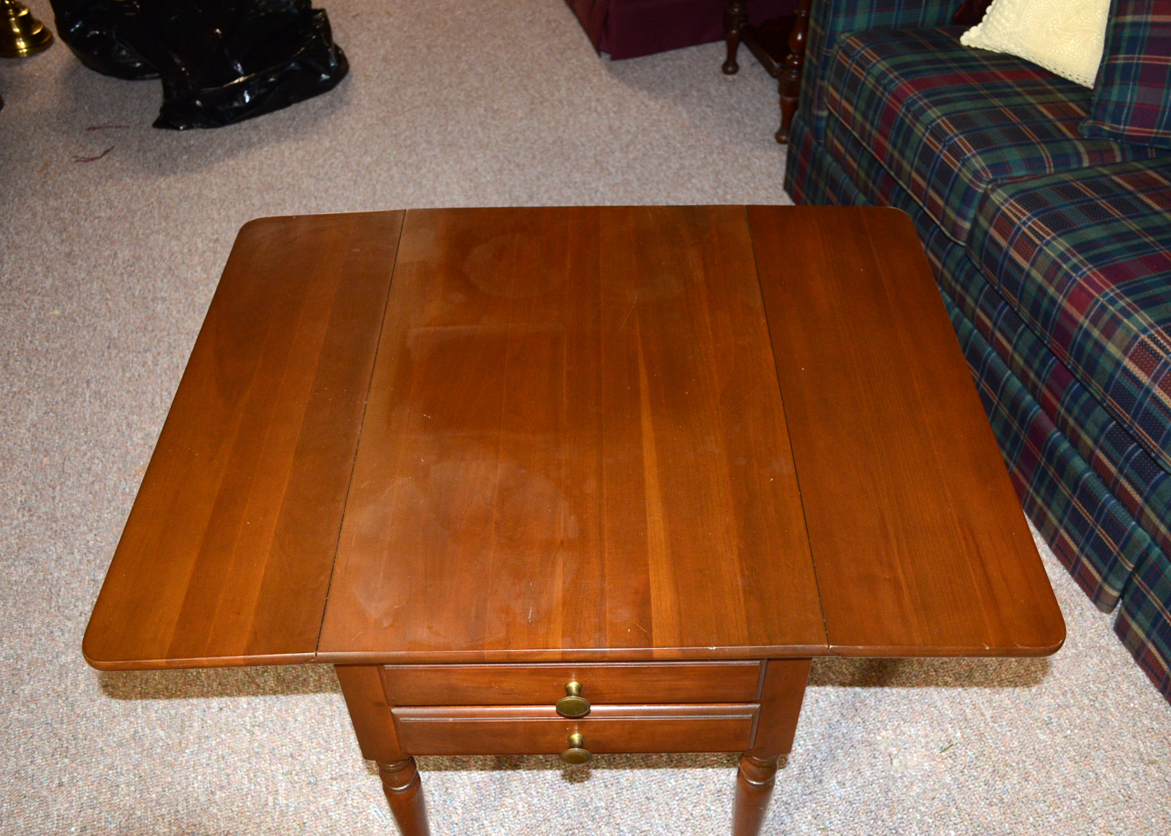 Cherry Pembroke End Table | EBTH